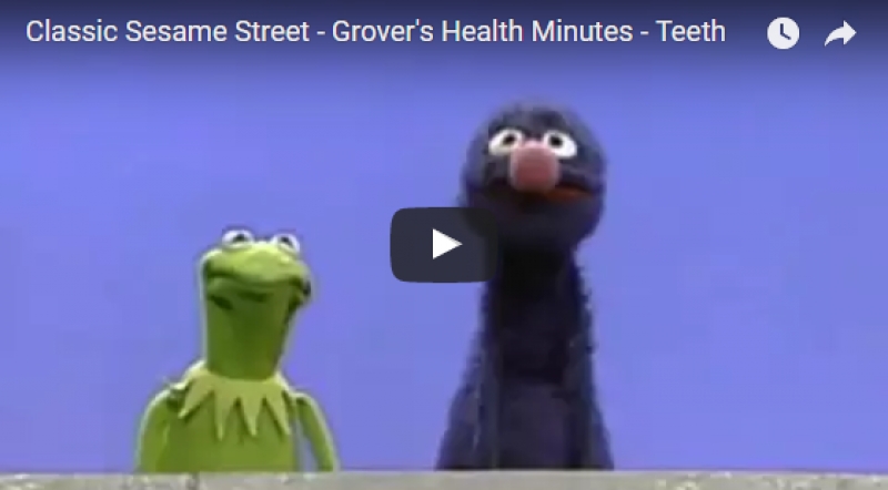 A “Health Minute” with Grover & Kermit the Frog | North Delta Children ...