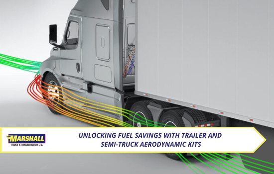 Aerodynamic Semi Truck Kits Increase Fuel Efficiency With Our Full