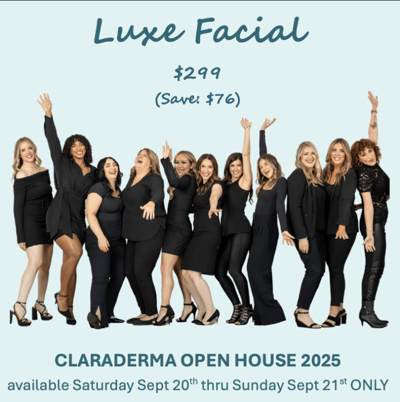 Luxe Facial - Blog | ClaraDerma+ | Medical Skin Care Clinic in Niagara