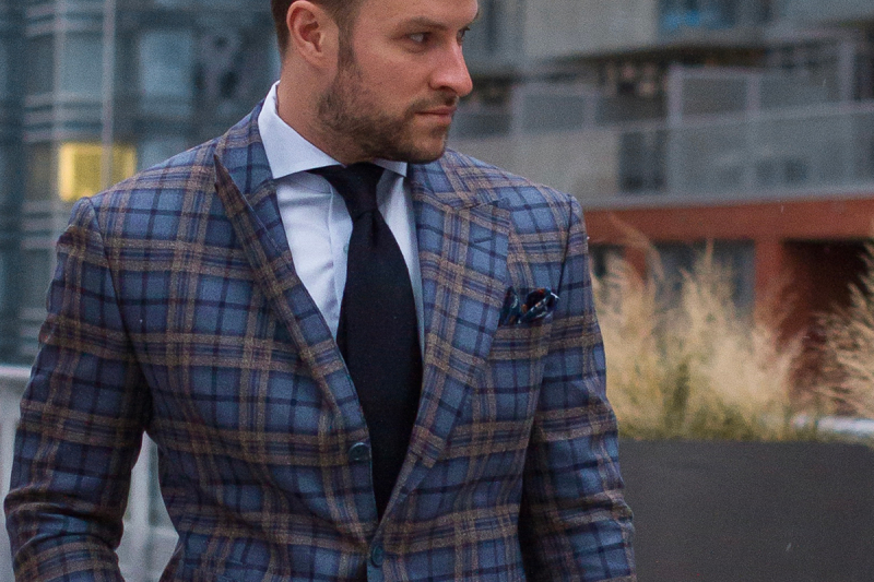 Custom Made Fall Suit | King & Bay Toronto