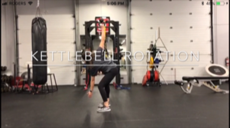 #FitnessFriday Ι Kettlebell Rotation