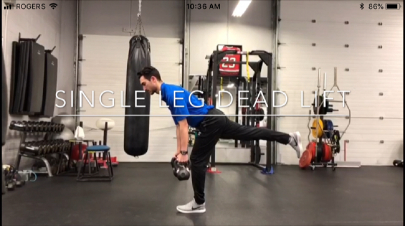 #FitnessFriday Ι Single Leg Dead Lift