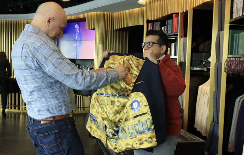 Police Chief, James Ramer is Gifted a Custom King & Bay Jacket in ...